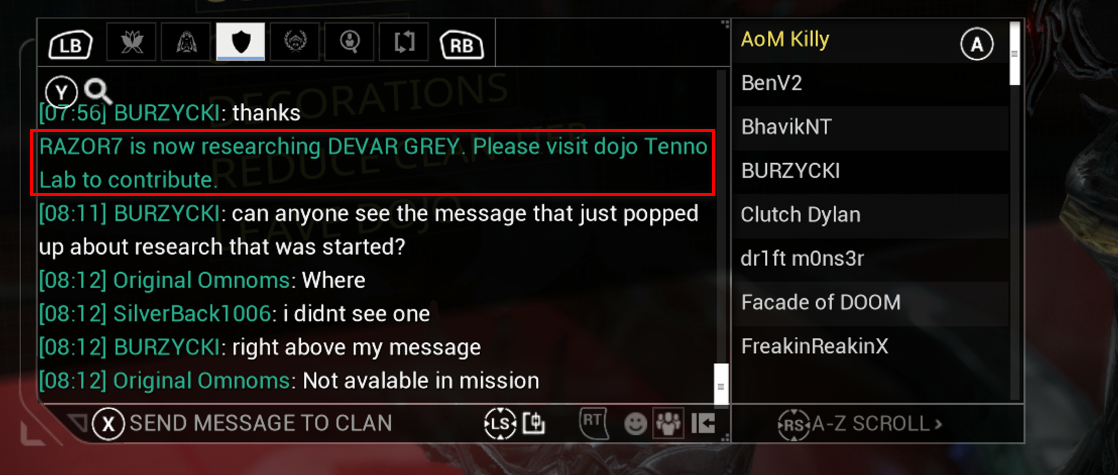 Clan Rank Promotions and most notices not being seen by clan members in ...